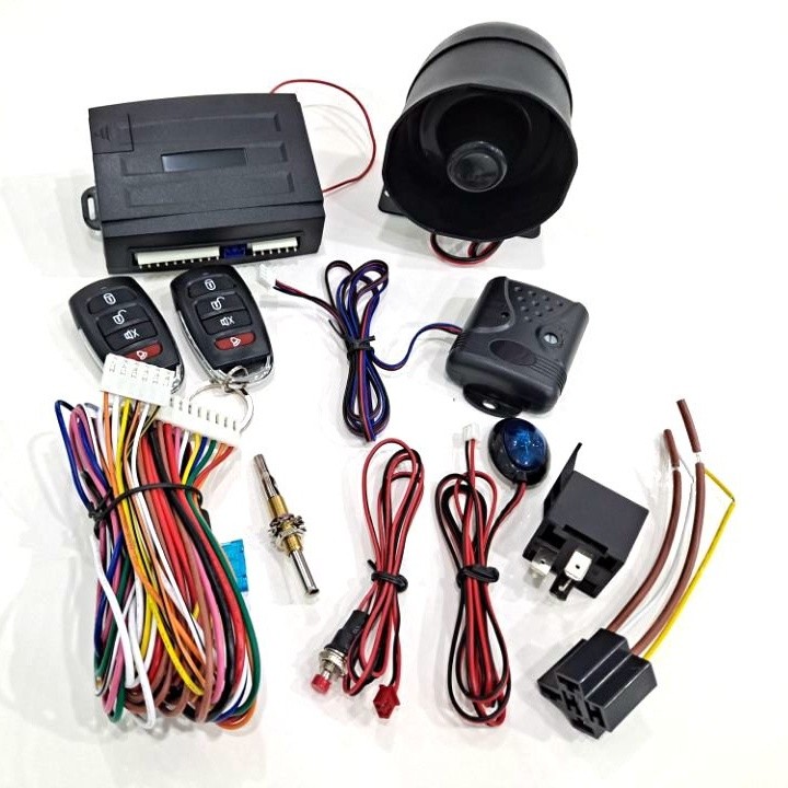 Vehicle Anti-hijack Security System One Way Car Alarm System BCS-D39FG ...