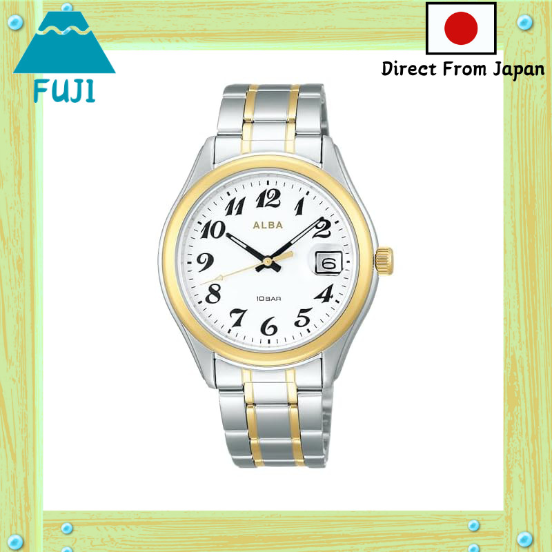 SEIKO ALBA Analog Quartz Watch - Men and Women's Stainless Steel and ...