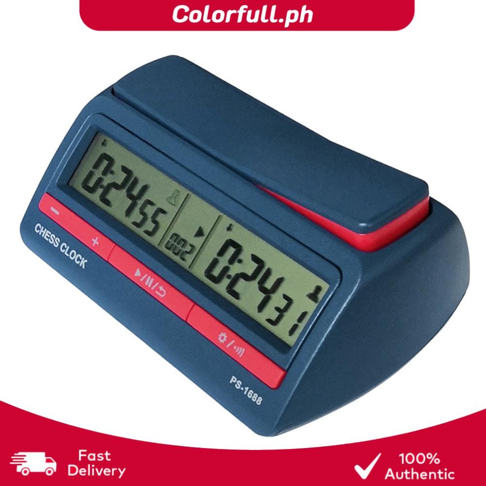 Board Game Clock Plastic Competition Timer Battery Powered for Training ...