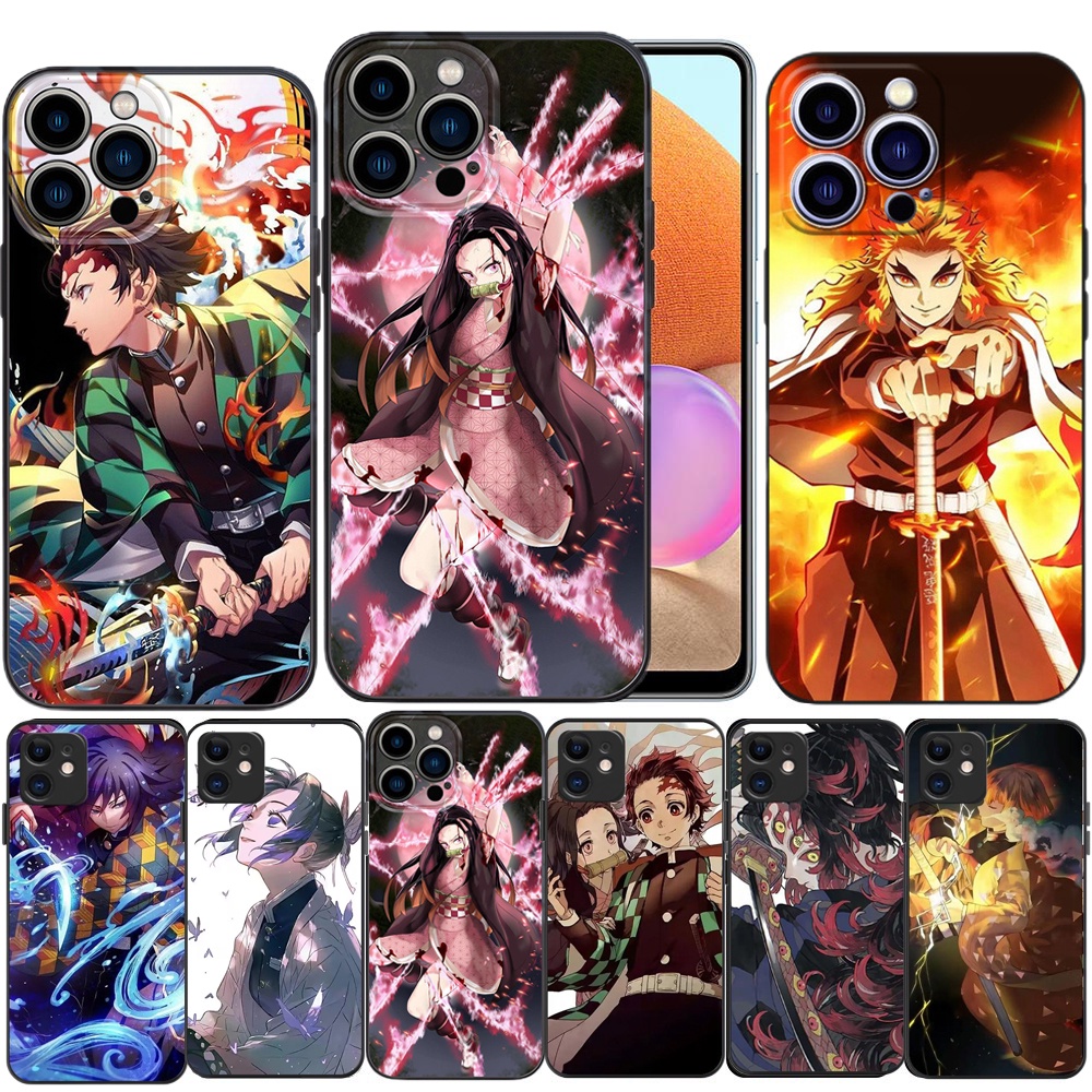 Anime Demon Slayer Tokitou Muichirou Casing For Galaxy S8 S9 S10 Plus ...