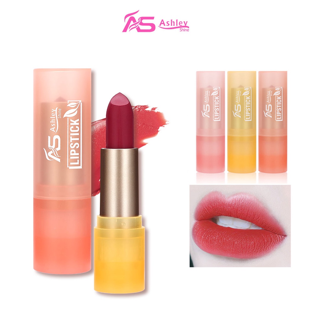 Ashley Shine Lipstick Long Lasting Waterproof Moisturize Hydrate Non ...