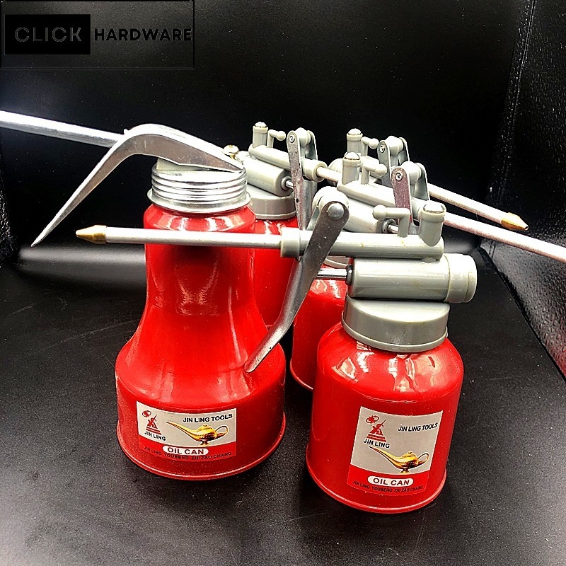 250ml OIL SPRAYER High Pressure Hand Pump Oiler Oil Pot Lubricant Spray ...