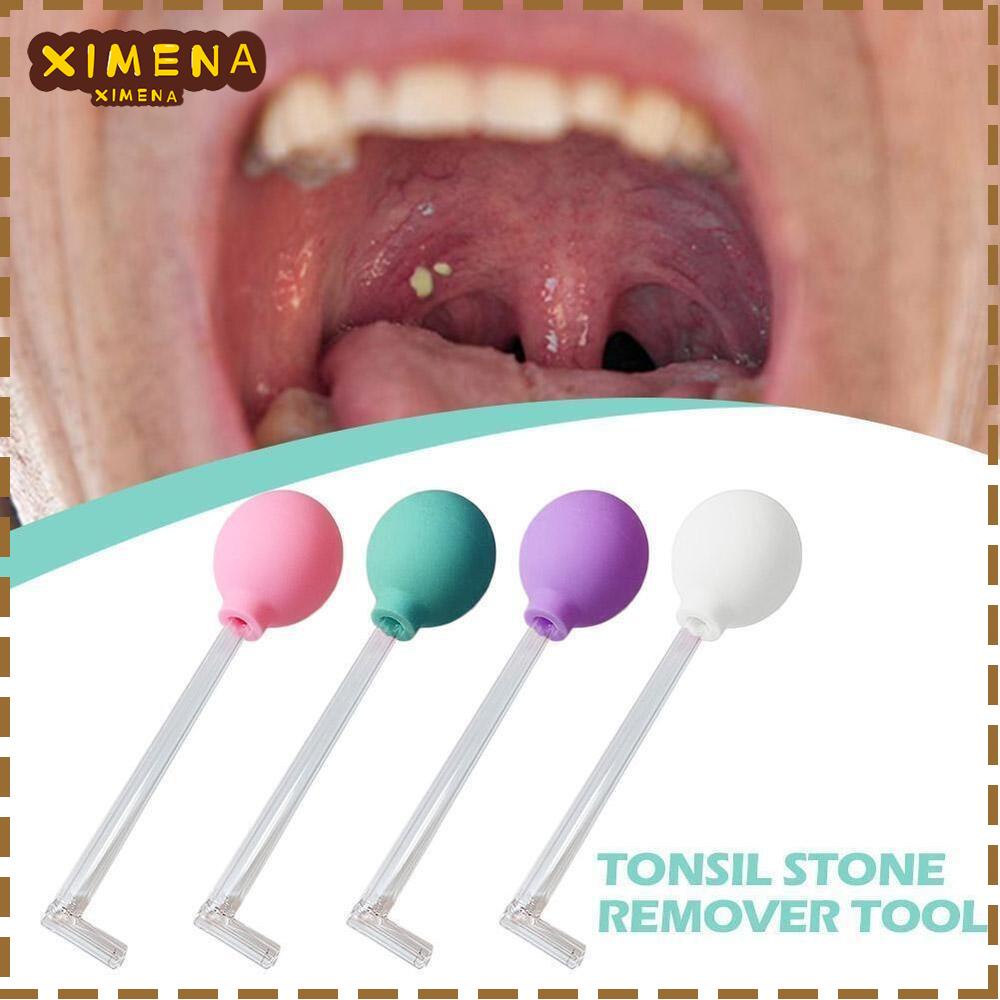 XIMENA Oral Care Right Angle Glass Long Tube Removal Of Tonsil Stones ...