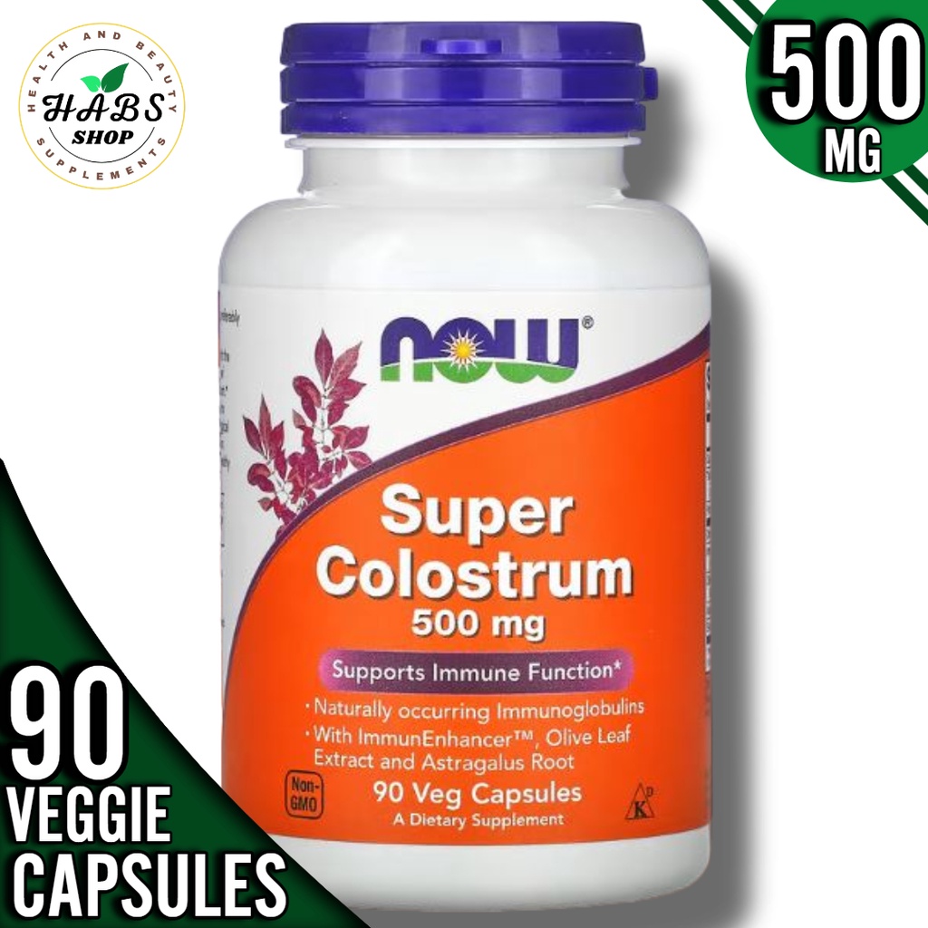 NOW Foods, Super Colostrum, 500 mg, 90 Veg Capsules | Shopee Philippines