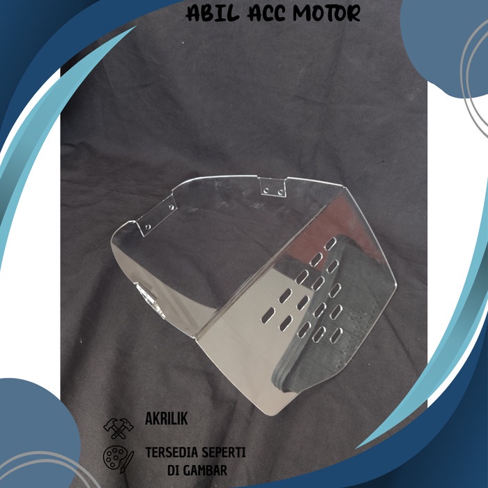 Pcx 160 DOWNDRAFTS MOTORCYCLE LUGGAGE BOX SEASON PCX TRANSPARANT 5MM ...