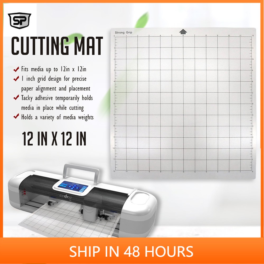Replacement Cutting Mat Transparent Adhesive with Measuring Grid 12 X ...