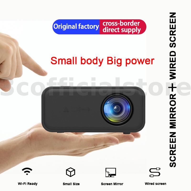 YT300 Portable Mini Micro Projector for Home Wireless Mobile Phone ...