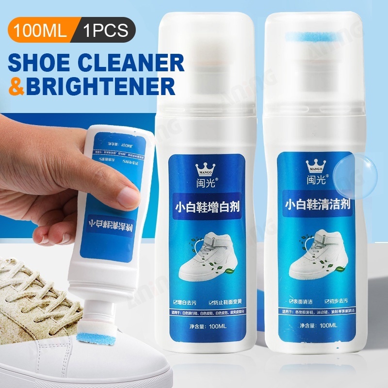 Magic Refreshed White Shoe Cleaner Cleaner 100g Shoes Powder Yellow ...
