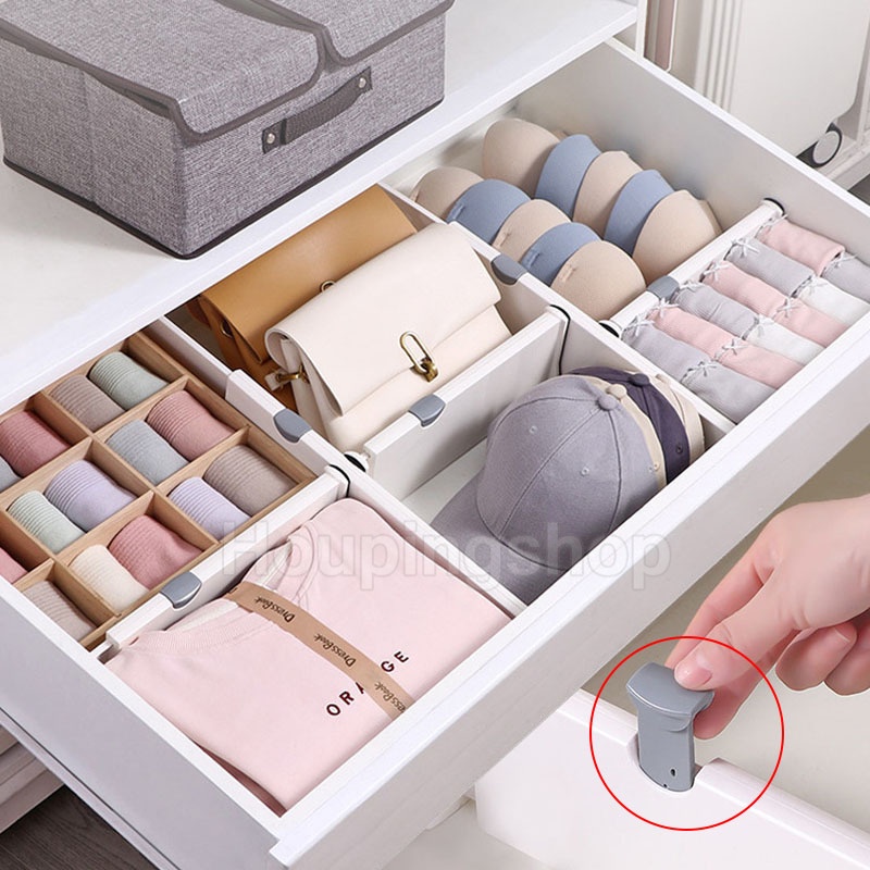 Drawer Partition Board / Retractable Drawer Divider / Expandable Drawer ...