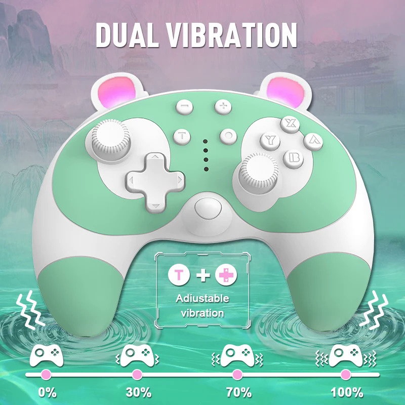 Switch Pro Controller Bluetooth Wireless Gamepad For Switch Lite OLED ...