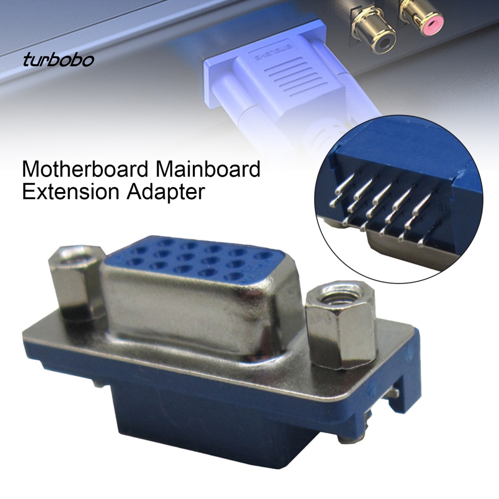 turbobo Female Solder Type Connector VGA Interface Data Transmission 90 ...