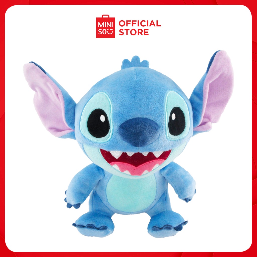 MINISO Disney 100 Smile Faces Collection 10in. Plush Toy (Stitch ...