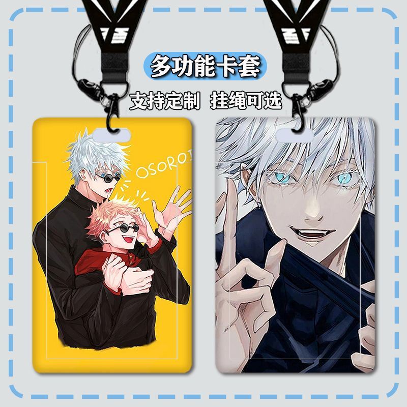 Jujutsu Kaisen Gojo Satoru Card Holder Custom Student ID Personal ID ...
