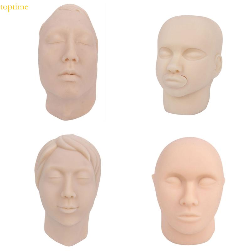 Top Mannequin Face Model Injection Training Silicone Head Model Micro ...