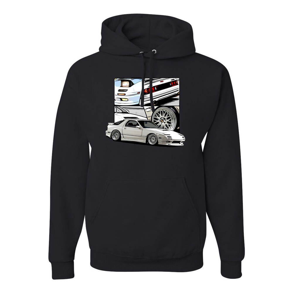 Rx7 Fc3S Jdm Car Hoodie Racing Import Tuner Street Wear Rotary Fd3S ...