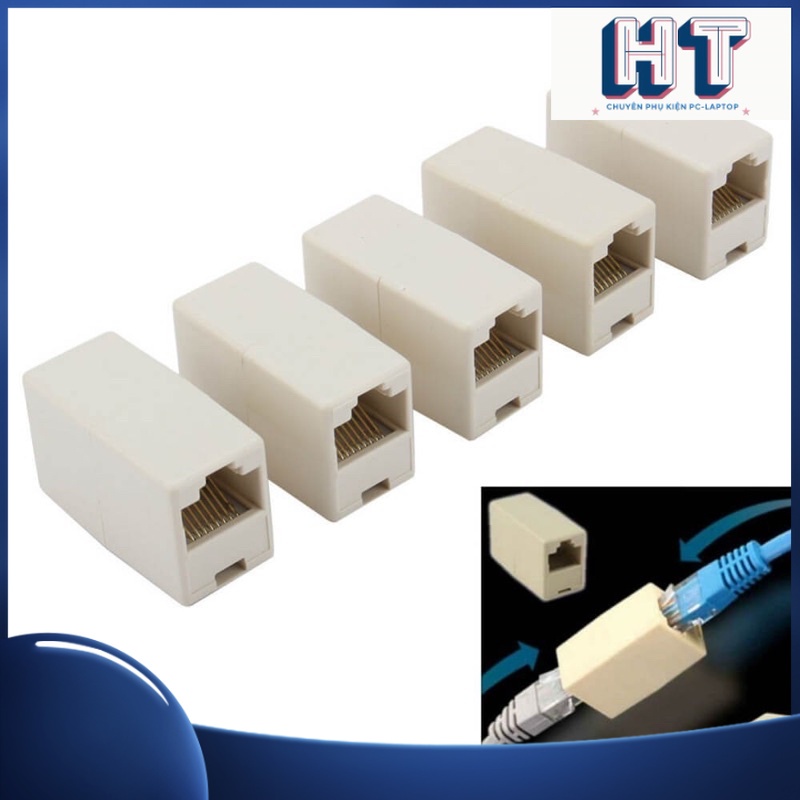 Network connector 1-1 connects network wire - Connects 2 network wire ...