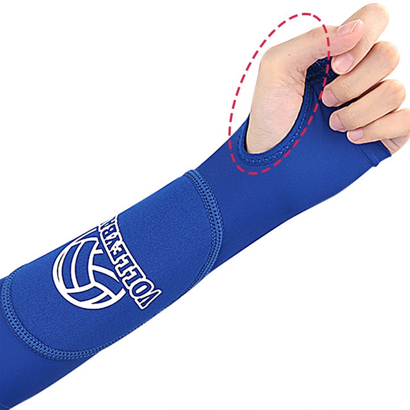 COOLSY 1Pairs Of Volleyball Sleeves For Girls Volleyball Wrist Guard ...