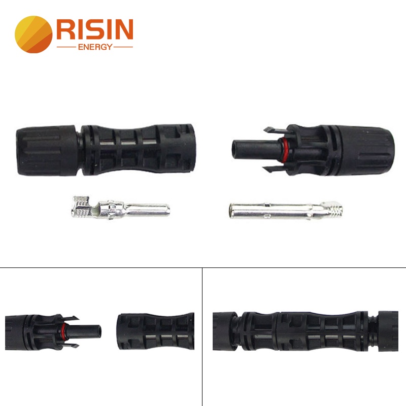 High Performance RISIN 30A/50A/65A 1500V PV Solar Connector Solar Wire ...