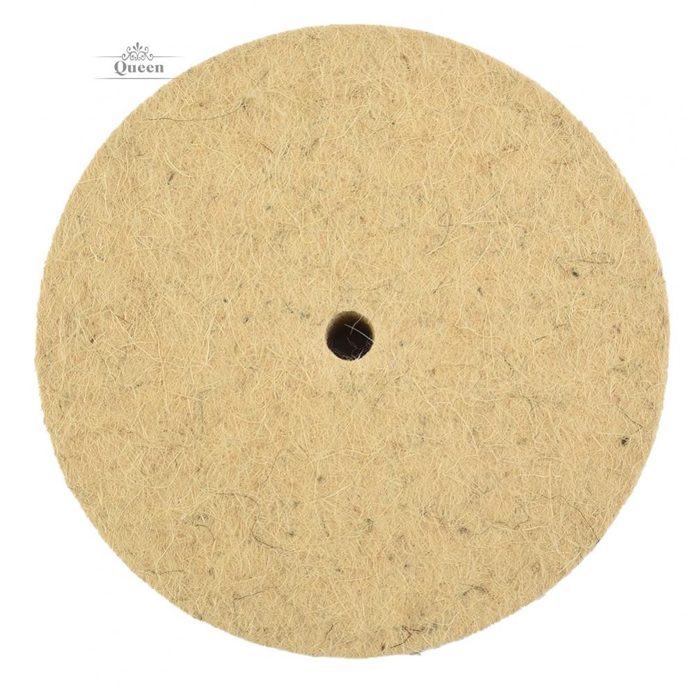 Efficient Grinding Wheel for Stainless Steel and Glass 5In Wool Felt ...