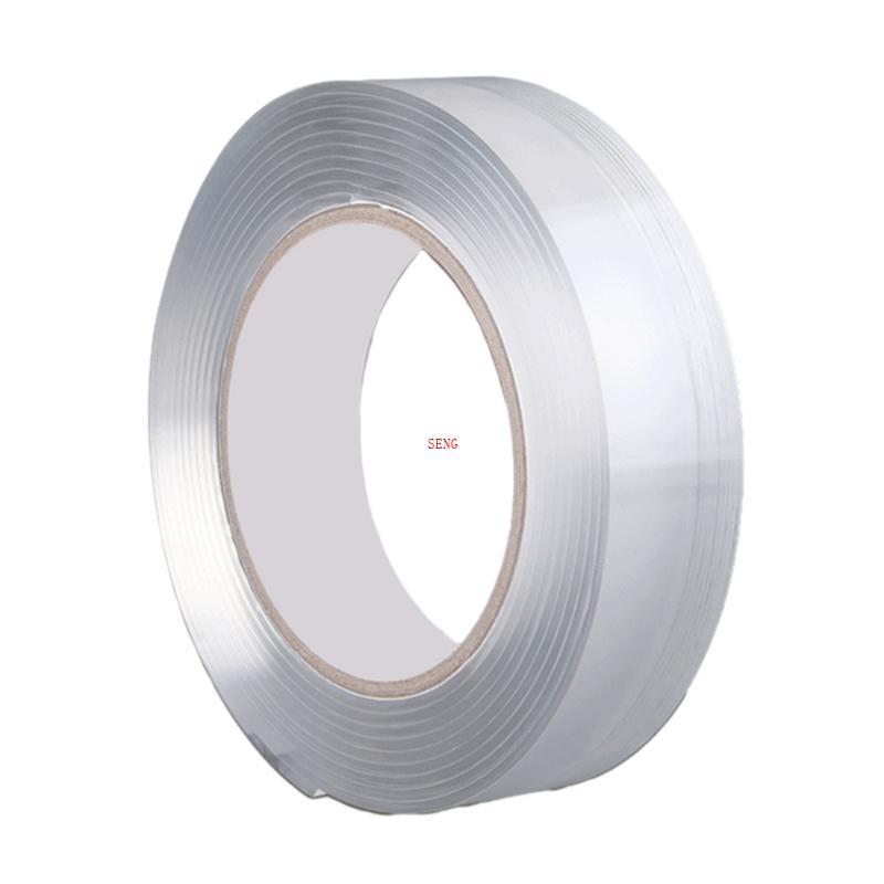 seng 10m Heavy Duty Transparent Adhesive Tape Removable Traceless Clear ...