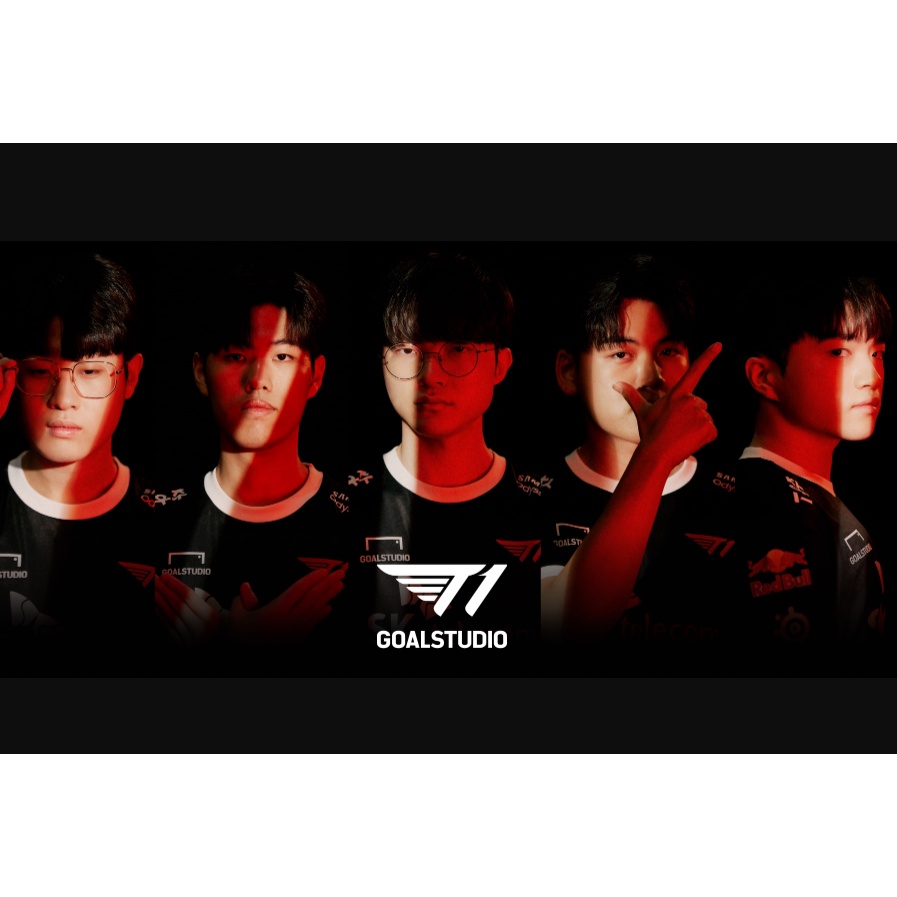 2023 T1 Uniform Home Jersey,Latest T1 Teams Black Jersey,Five Players ...