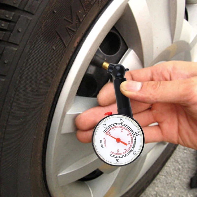 Car Tyre Tire Pressure Gauge For Car Auto Motorcycle Truck Bike Dial ...