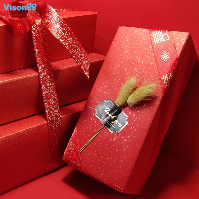 China Red Spring Festival Gift Wrapping Paper Wedding New Year ...