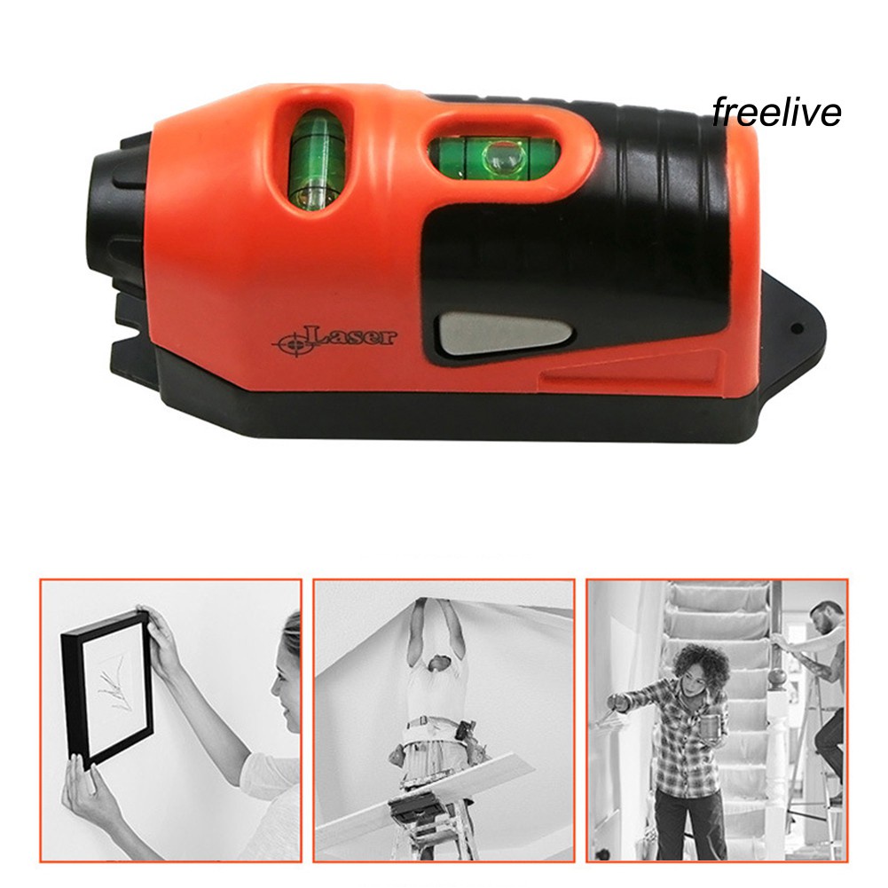 Laser Level Aligner Horizon Vertical Line Measure Tape Ruler | Shopee Philippines