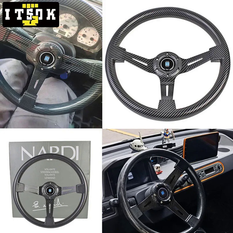 ND Universal 14inch 350mm ABS Racing JDM Steering Wheel | Shopee ...
