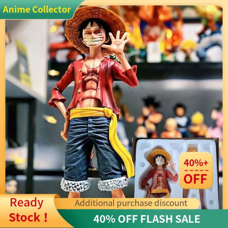 1/4 scale One Piece Smelling Luffy PVC Figure Statue Boxed | Shopee ...