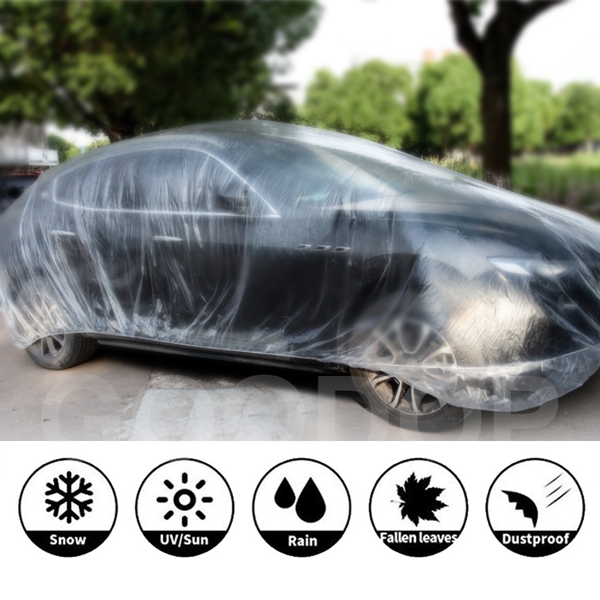 Car Cover Plastic Transparent,Cellophane Car Cover,PPE Car Cover ...