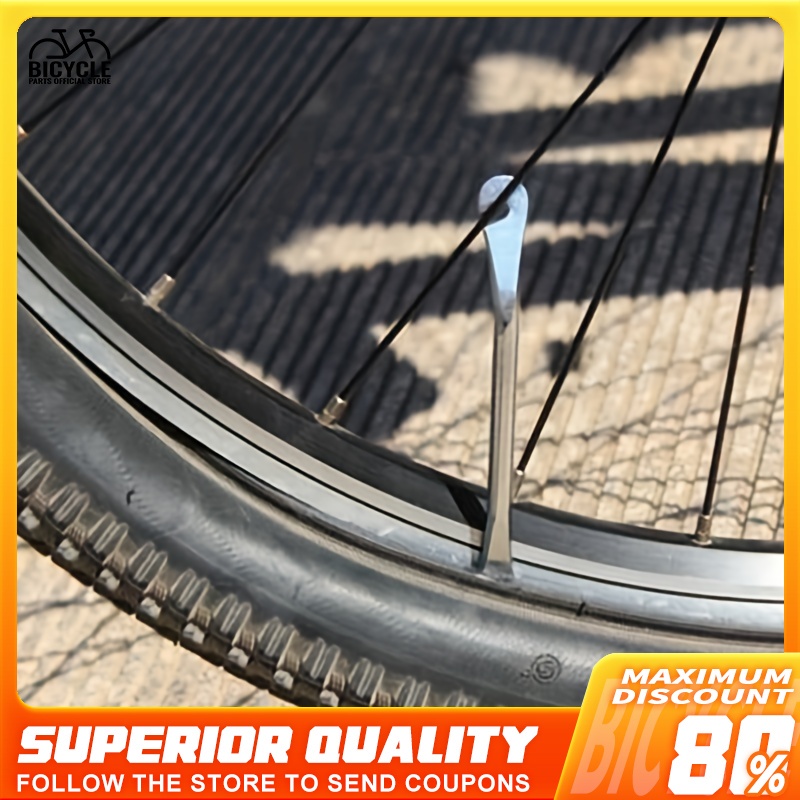 2PCS Bicycle Tyre Lever Tire Pry Bar MTB Road Bike Steel Tire Lever ...