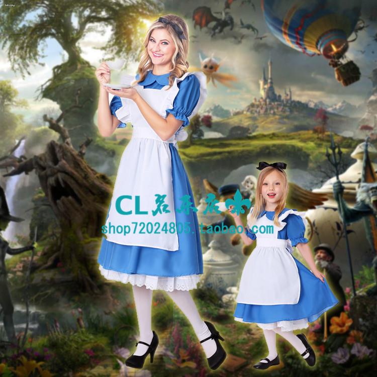 COS Halloween costumes adult children Alice in Wonderland performance ...