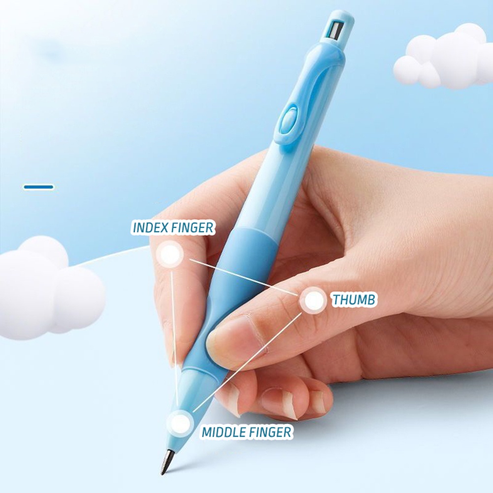 Correcting Grip Posture Automatic Pencil Set Kids Hold Pencil Posture ...