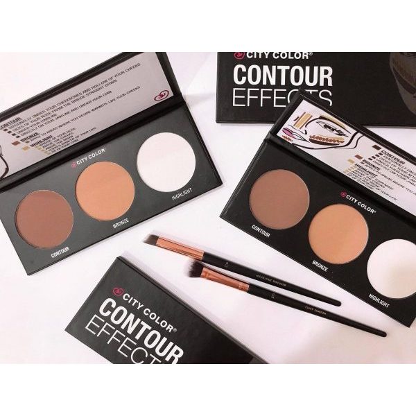 CITY COLOR CONTOUR EFFECTS PALETTE 3 CELLS | Shopee Philippines