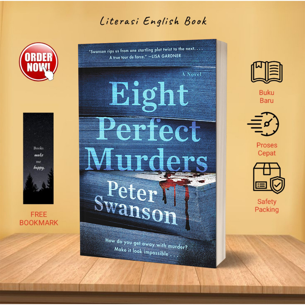 Eight Perfect Murders by Peter Swanson (English) | Shopee Philippines