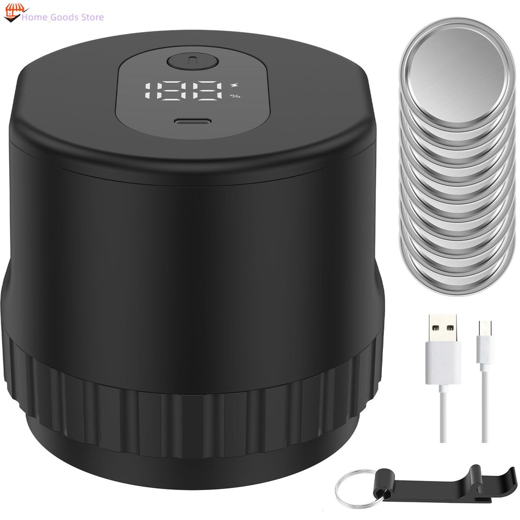 ABS Minor Jar Sealer Good Sealing Canning Vacuum Sealer Auto Can Sealer ...