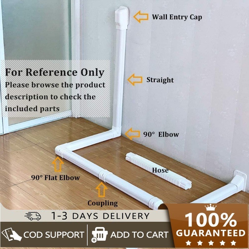 [Local Shipment] 3"x2.5" - VC Molding / Cladding for Air Conditioning ...