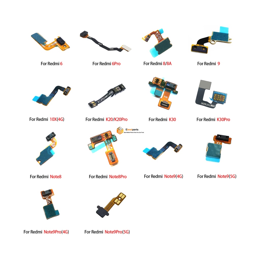 Guoyin-Proximity Ambient Light Sensor Flex Cable For Redmi 6 6Pro 8 9 10X K20 K30 Note8 Note9Pro ...