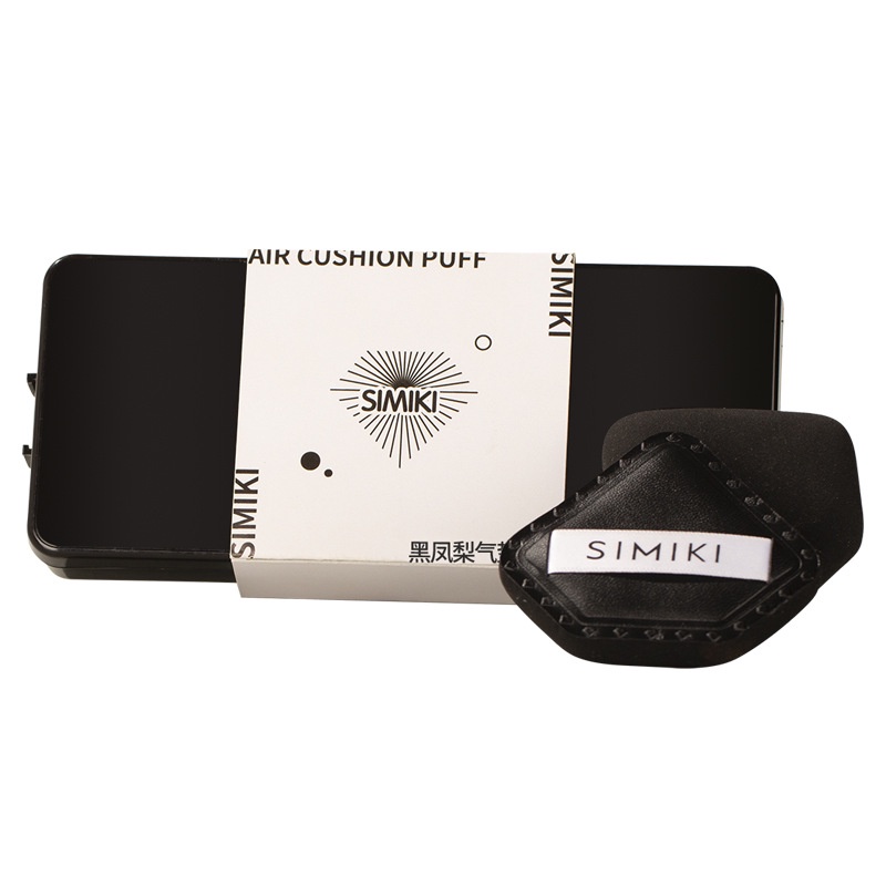 SIMIKI Cushion Powder Puff Black Pineapple Cushion Powder Puff Set Wet ...