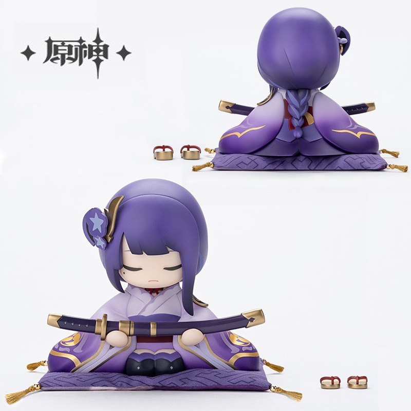 10cm Anime Game Genshin Impact Figure Raiden Ei/Raiden Shogun/Beelzebul ...