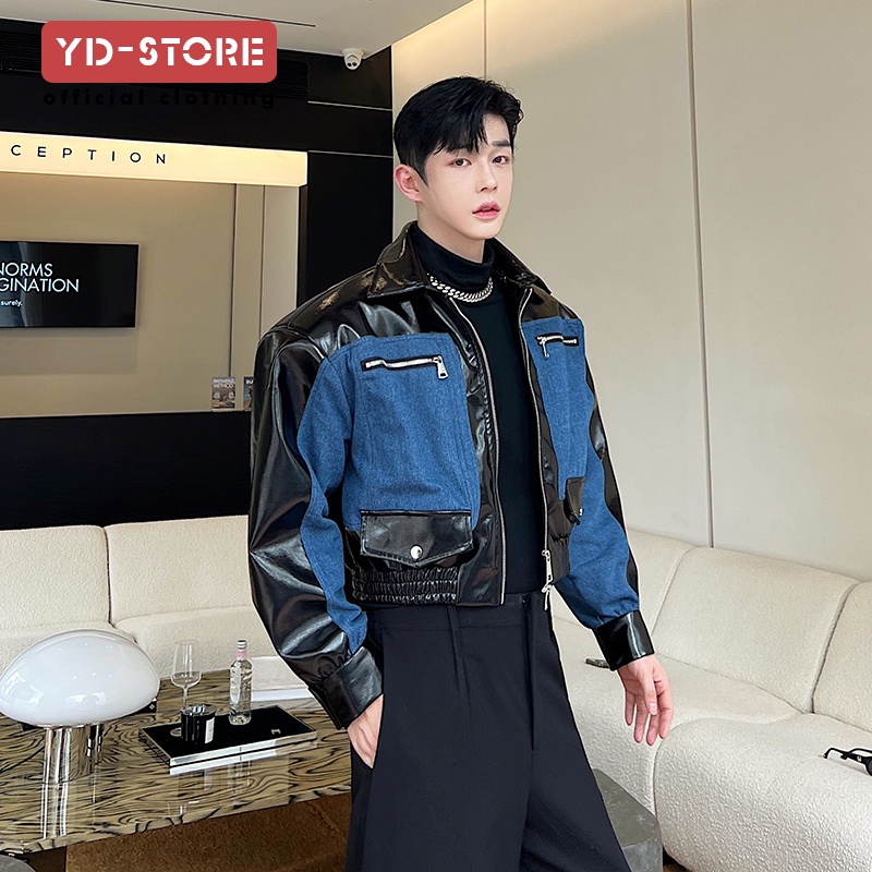 October New Trendy Autumn Lapel Jacket Men's High-End Design Feel Niche ...