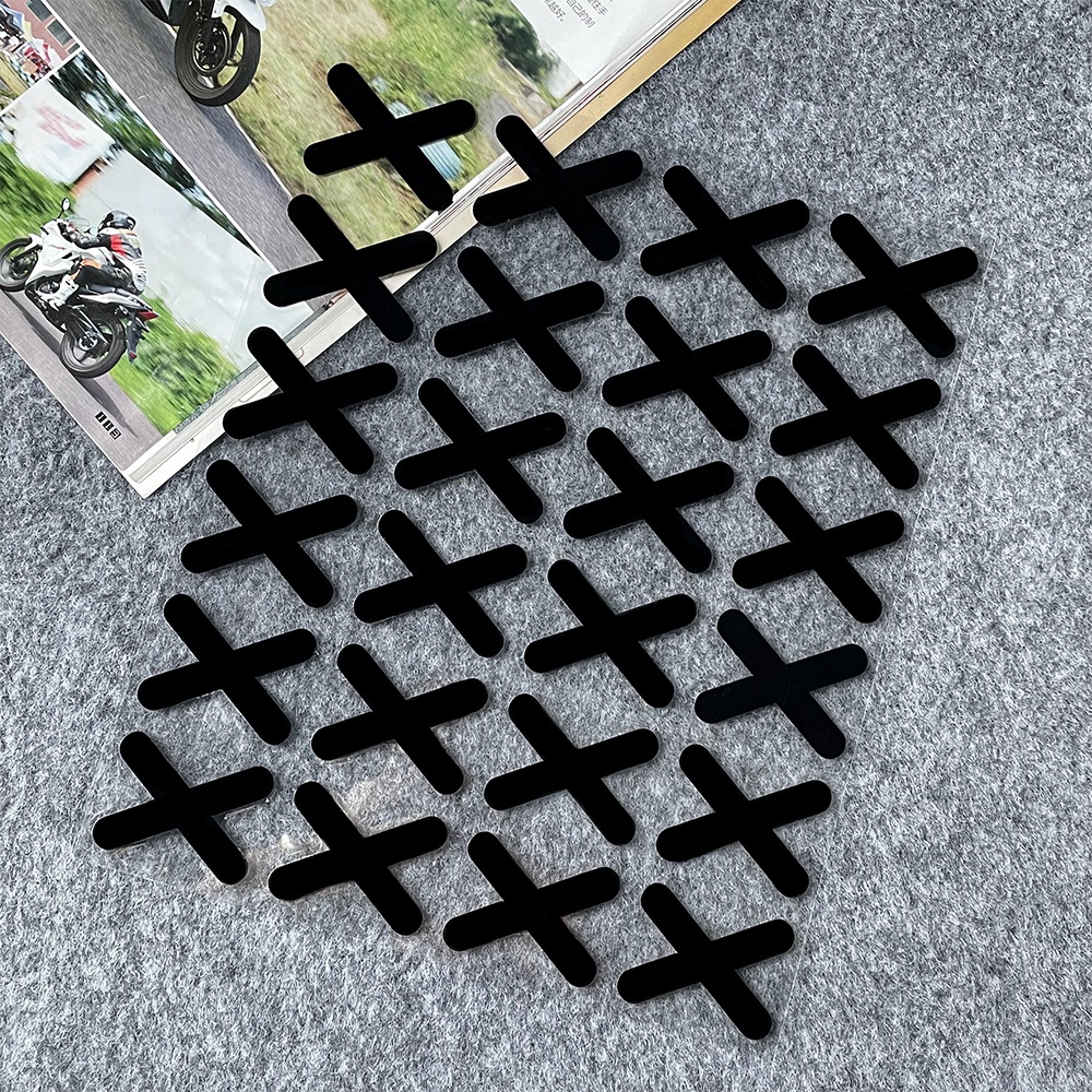 DIY Patch Stitching Car Sticker GM Motorcycle Scratch Sticker Bumper ...