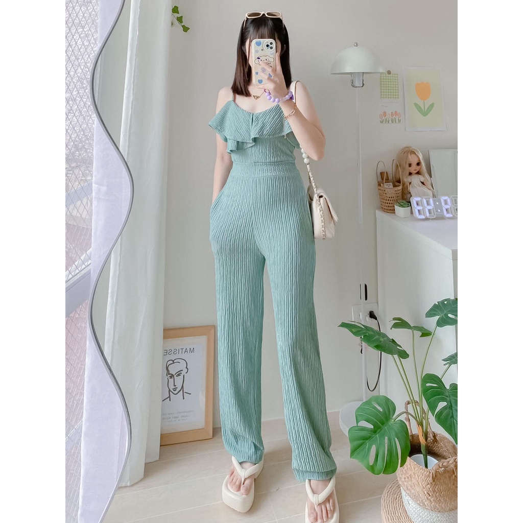 Feli String Jumpsuit | Jjem's Clothing | Shopee Philippines
