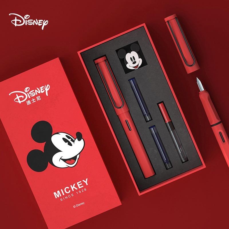 Disney Ink Pen Stationery Supplies Anime Mickey Luxury Gift Box ...
