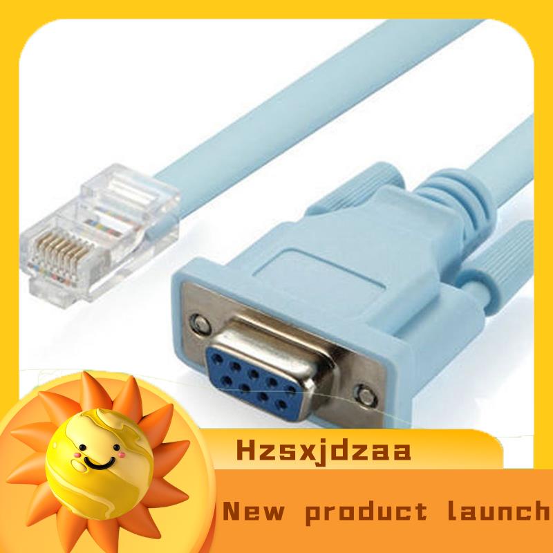 hzsxjdzaa USB Console Cable RJ45 Cat5 Ethernet To Rs232 DB9 COM Port ...