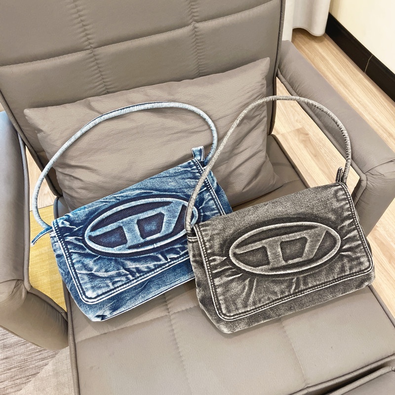 Little Red Book retro old-made Danning denim jingle bag for women 2023 ...