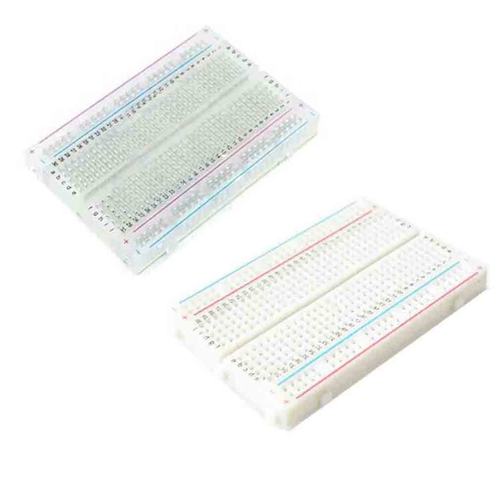 400 holes Points Solderless 8.5CM x 5.5CM PCB Breadboard Mini Universal ...