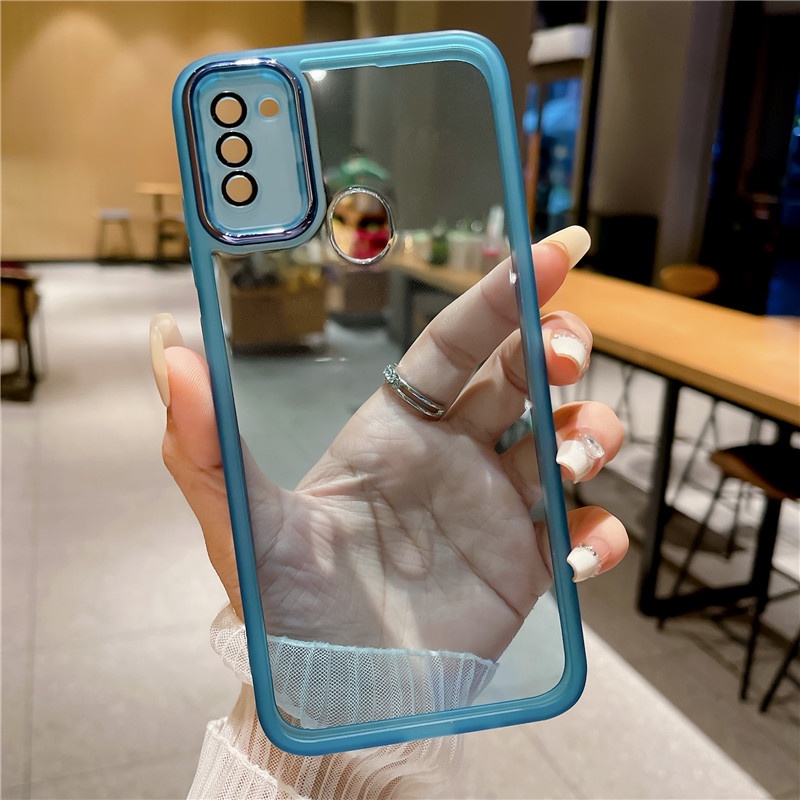 For Samsung Galaxy A11 M11 A10 A10S Phone Case Pure Color Thin ...