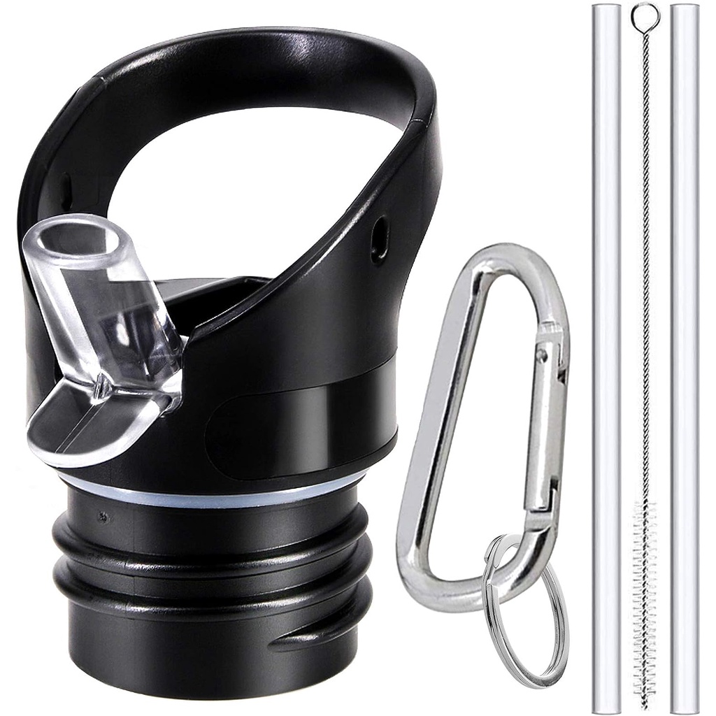 Aquaflask Straw Lid for Hydroflask Standard Mouth,Lid with Straws fit ...